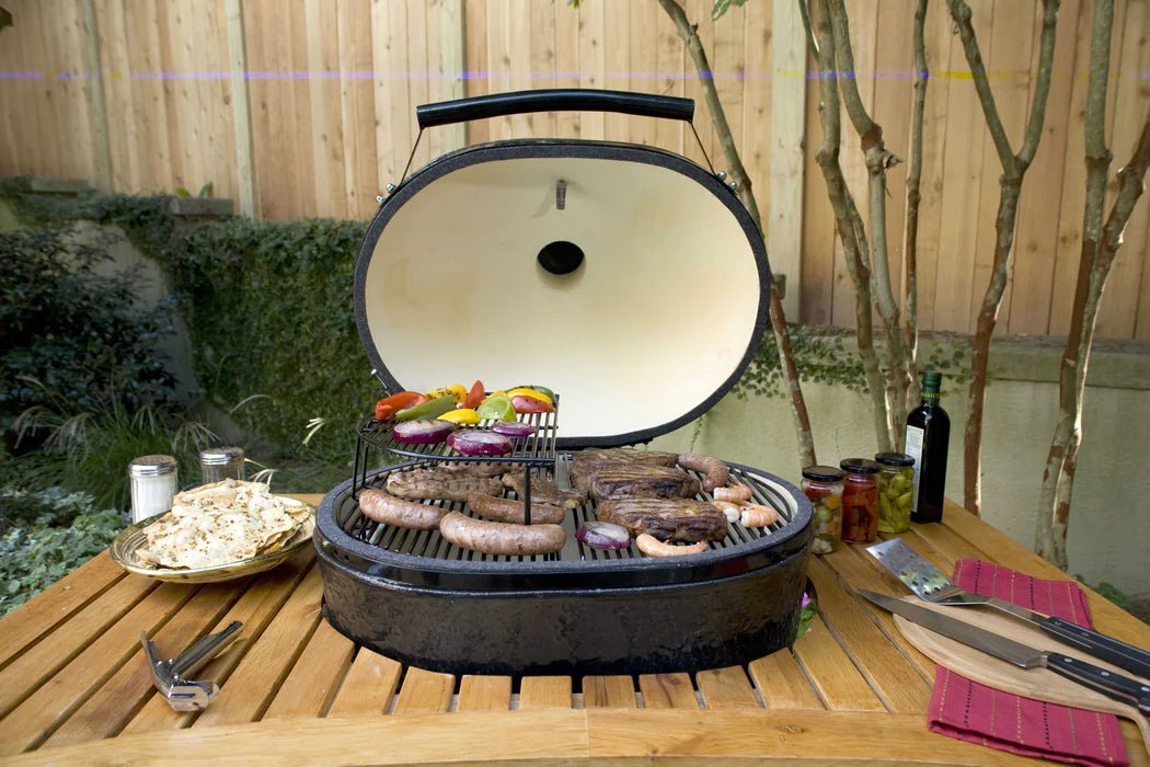 Primo Large Charcoal Grill – All-In-One – Eternal Flame Outdoors